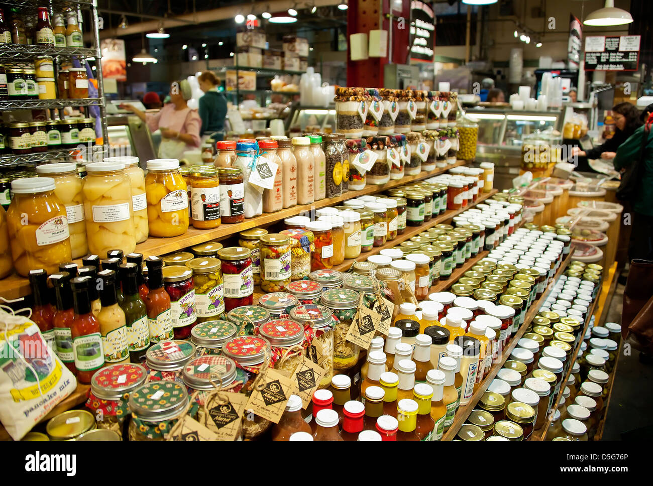 Reading Terminal Market, Philadelphia, Pennsylvania, USA Stock Photo ...