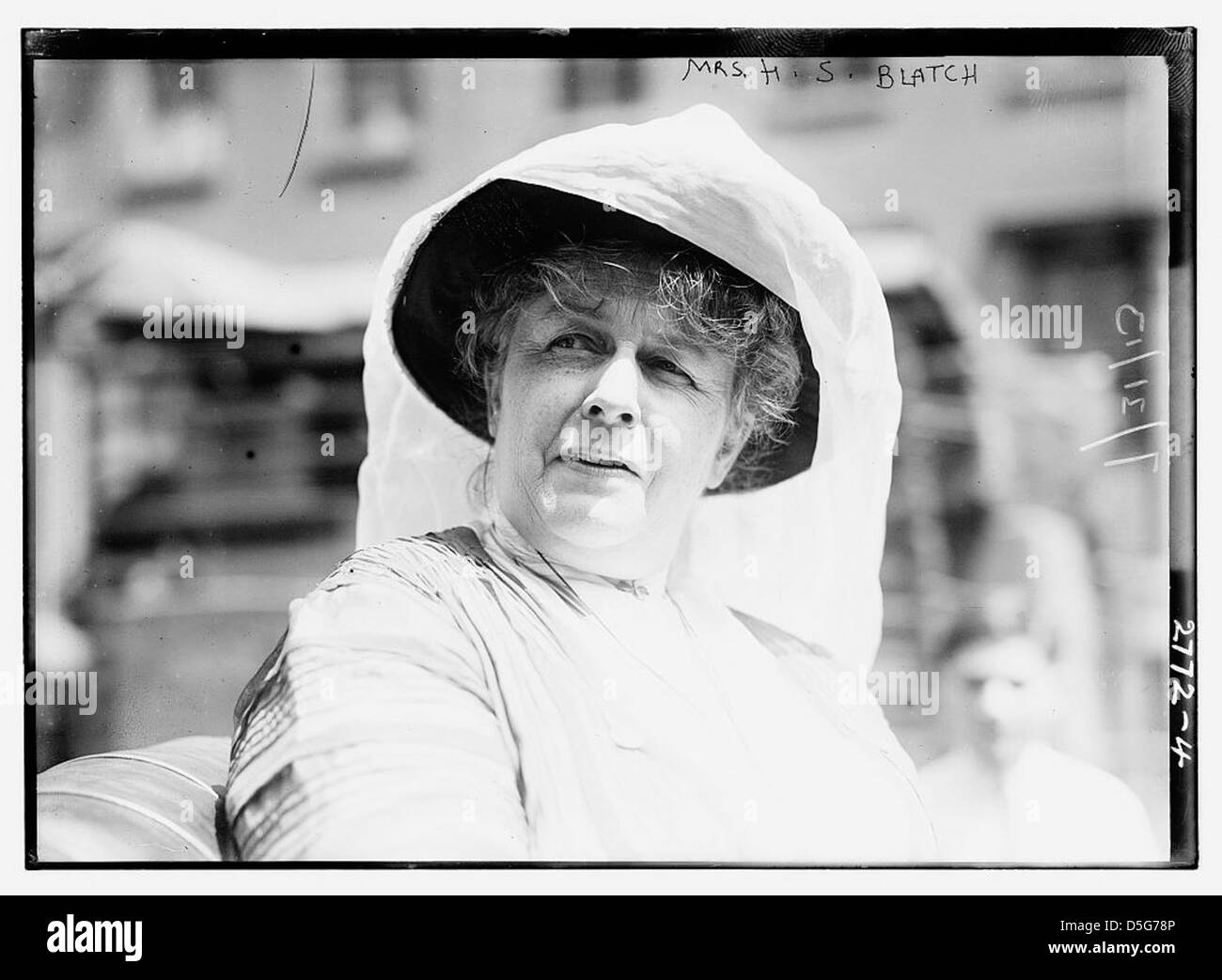 Harriot Eaton Stanton Blatch, a prominent suffragist and activist, is ...