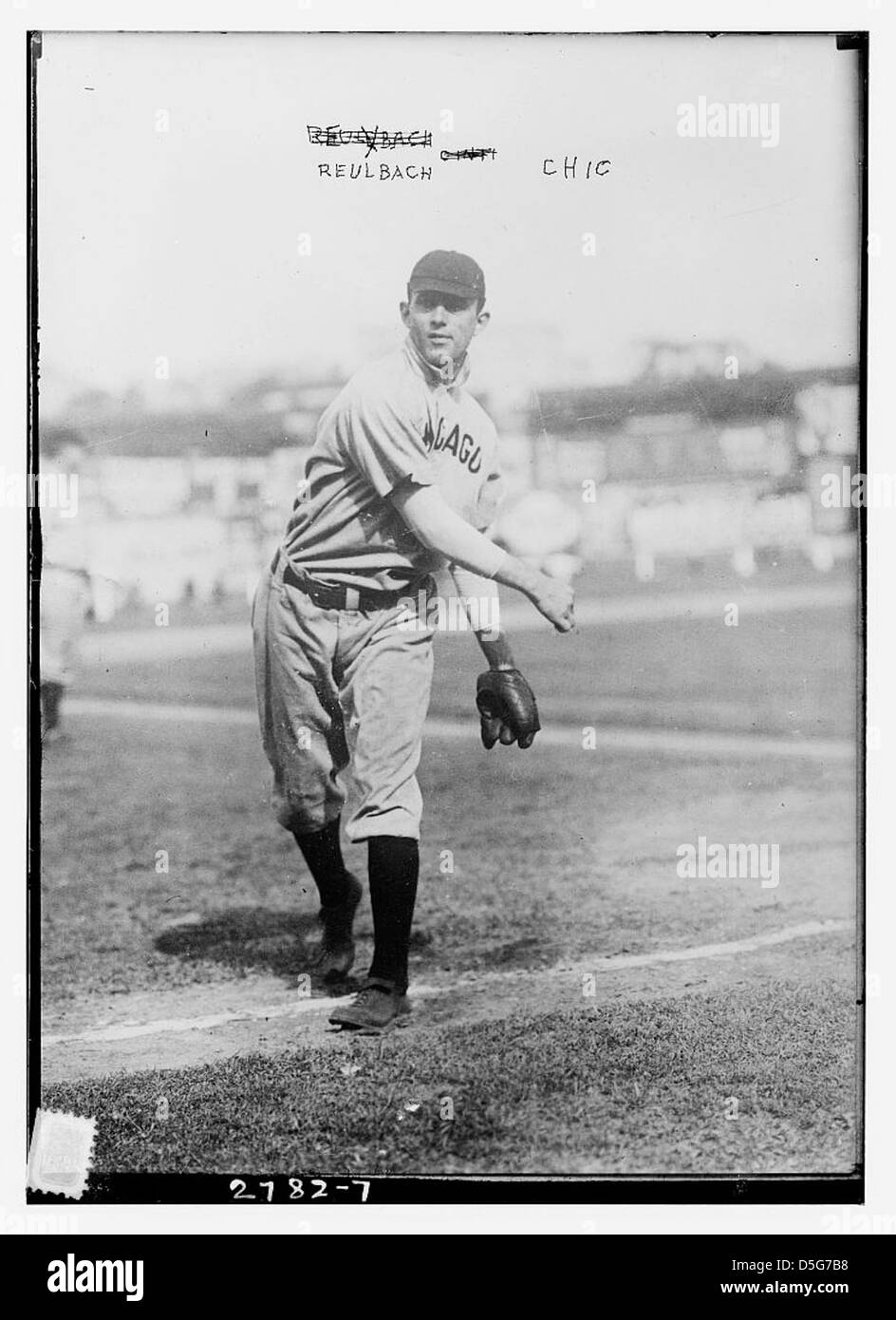 Ed Reulbach, a key pitcher for the Chicago Cubs in the National League ...