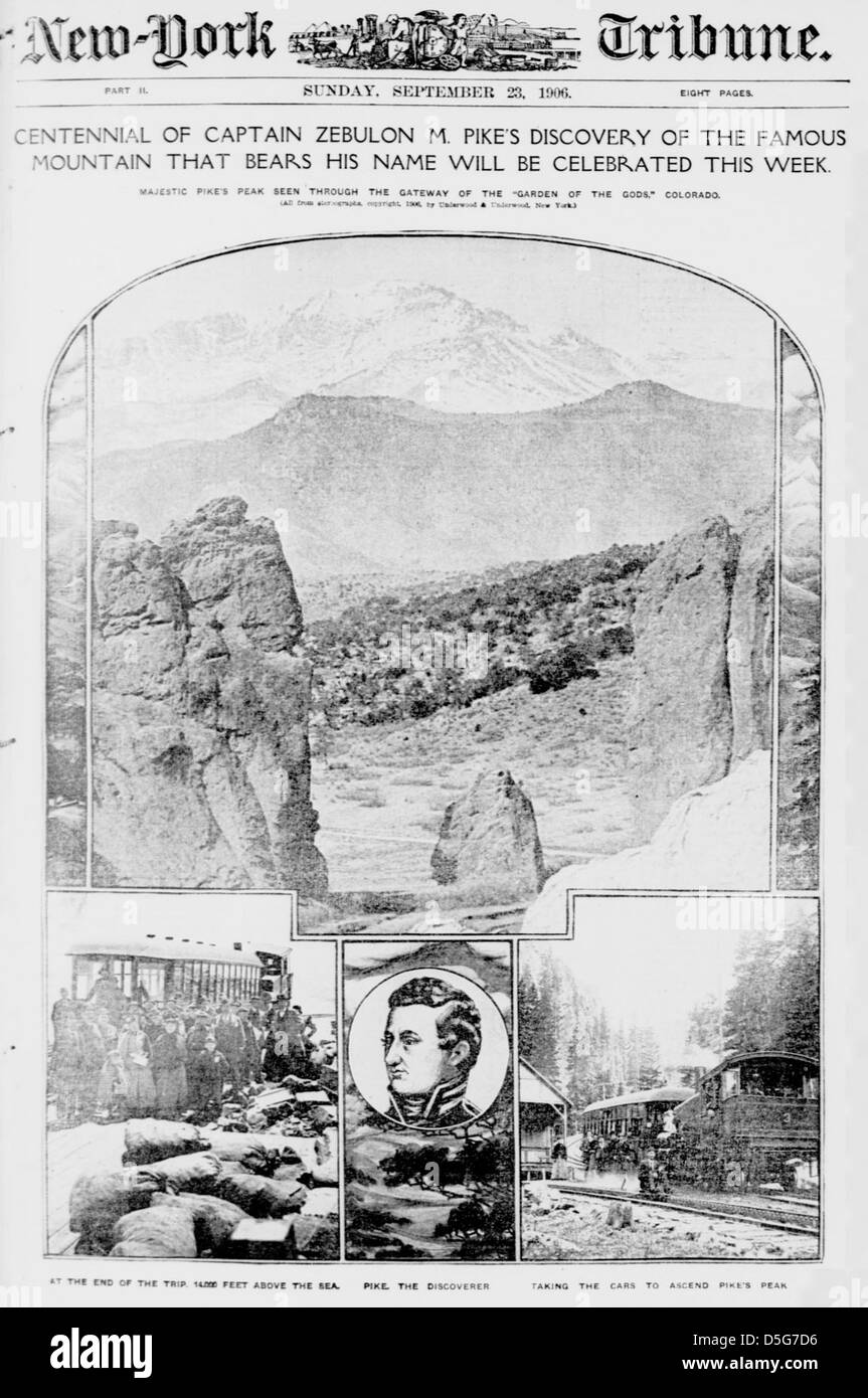 Zebulon pike centennial hi-res stock photography and images - Alamy