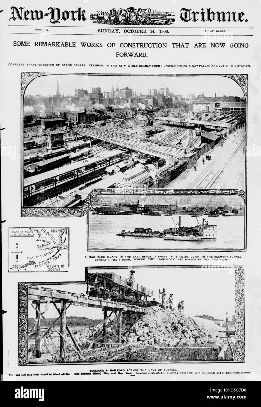 The construction of major infrastructure projects, such as the Belmont ...