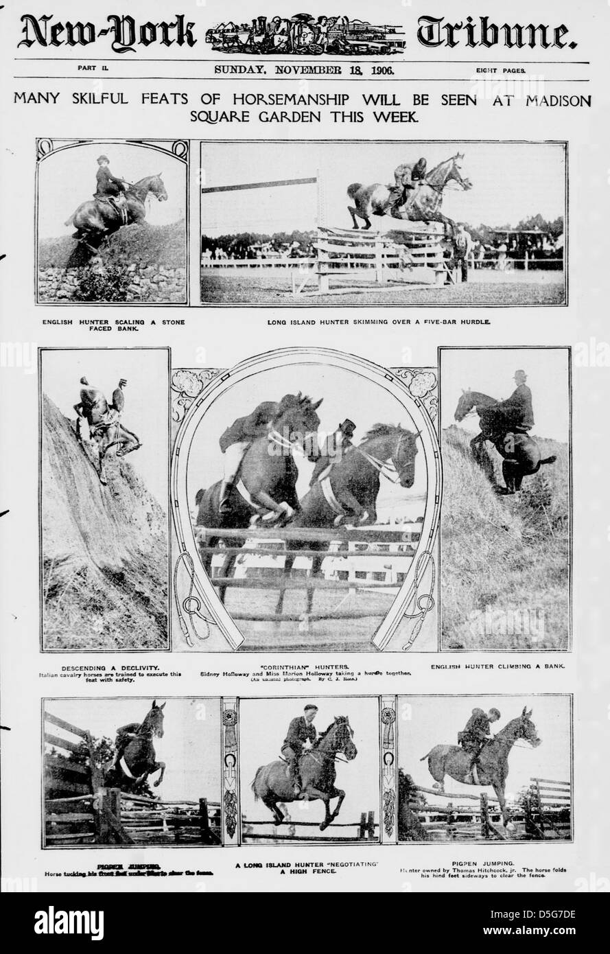 Early 1900s horse show hi-res stock photography and images - Alamy