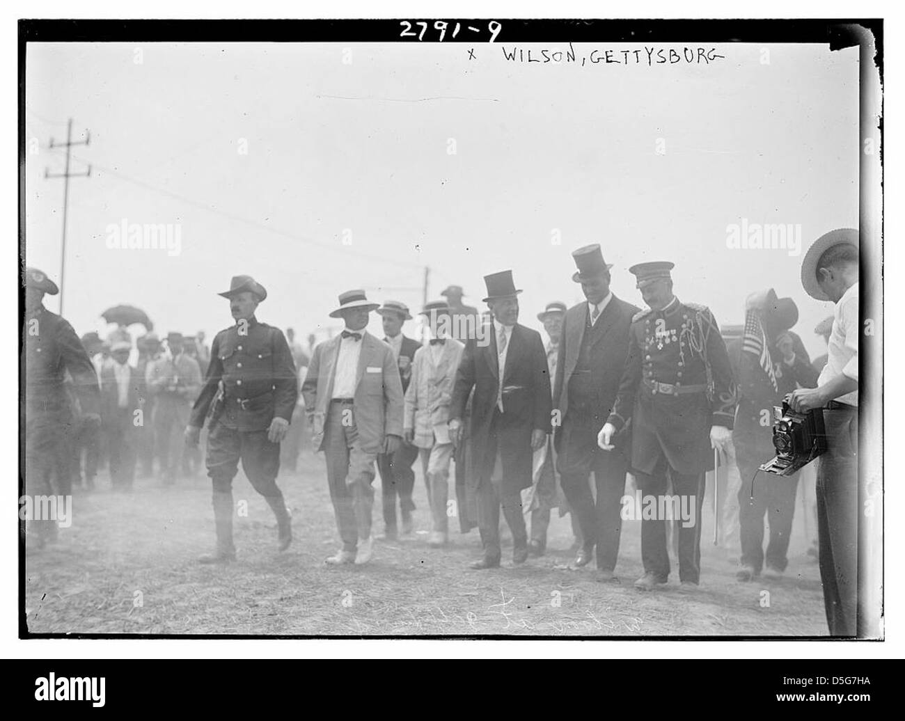 The 50th anniversary reunion of the Battle of Gettysburg in 1913 ...