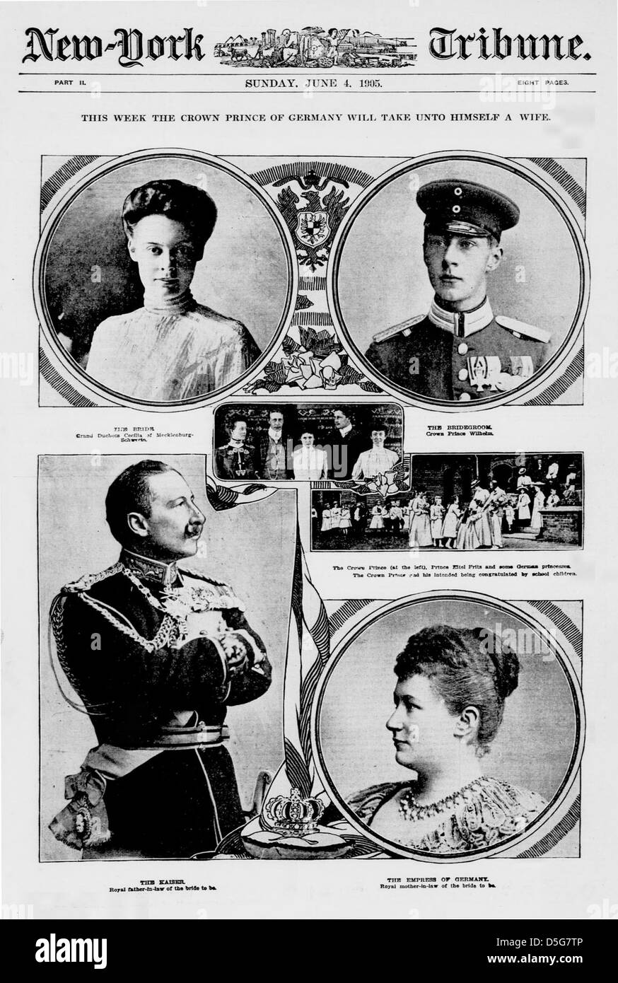 Crown prince of germany hi-res stock photography and images - Alamy