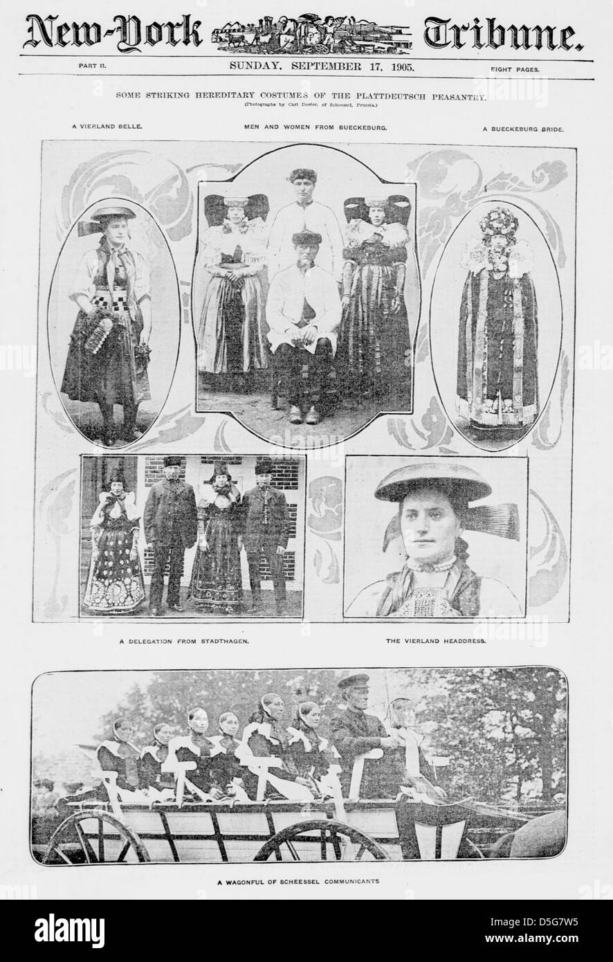 This photo showcases traditional hereditary costumes worn by the ...