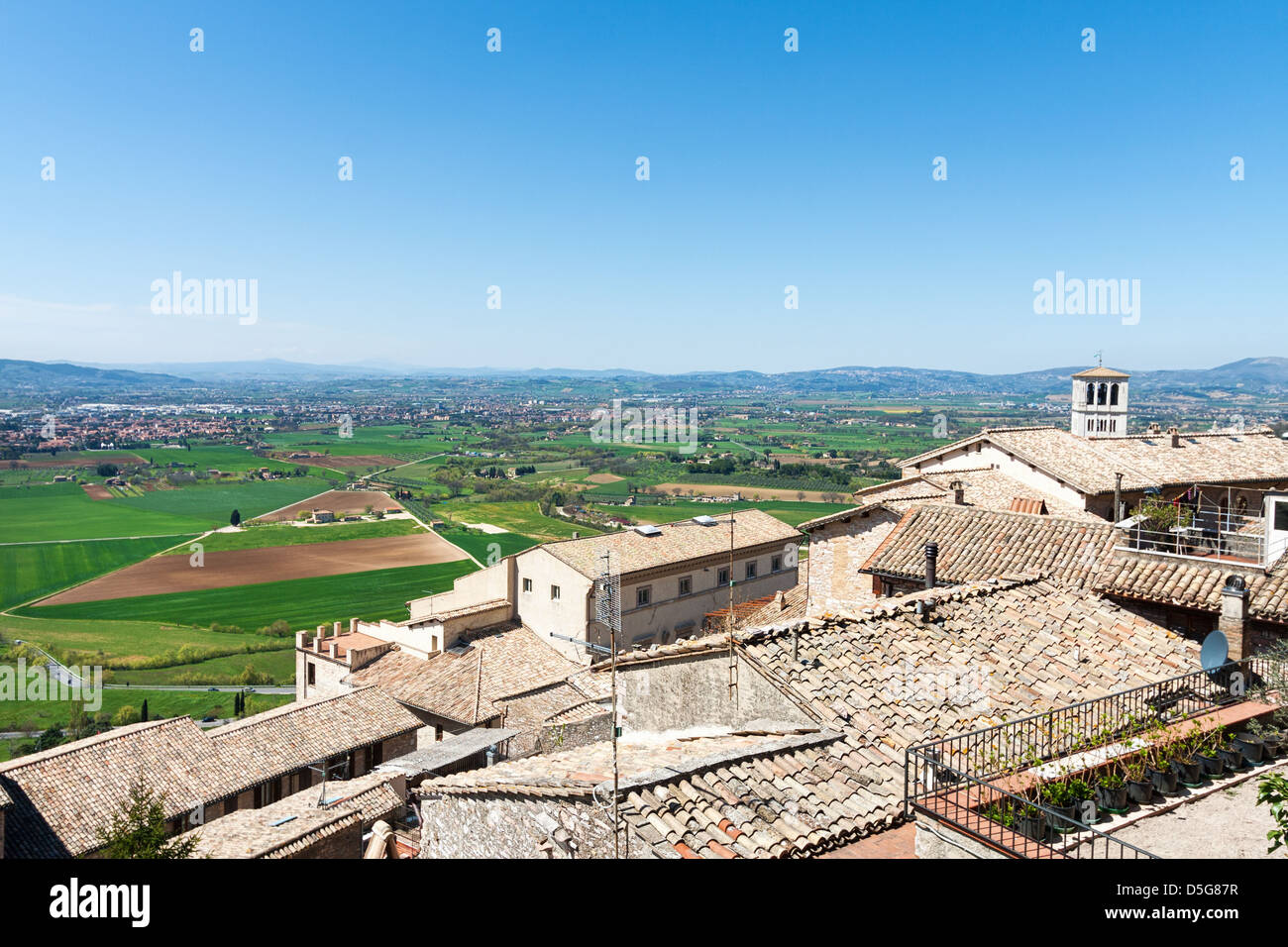 Umbria landscape Italy Stock Photo - Alamy