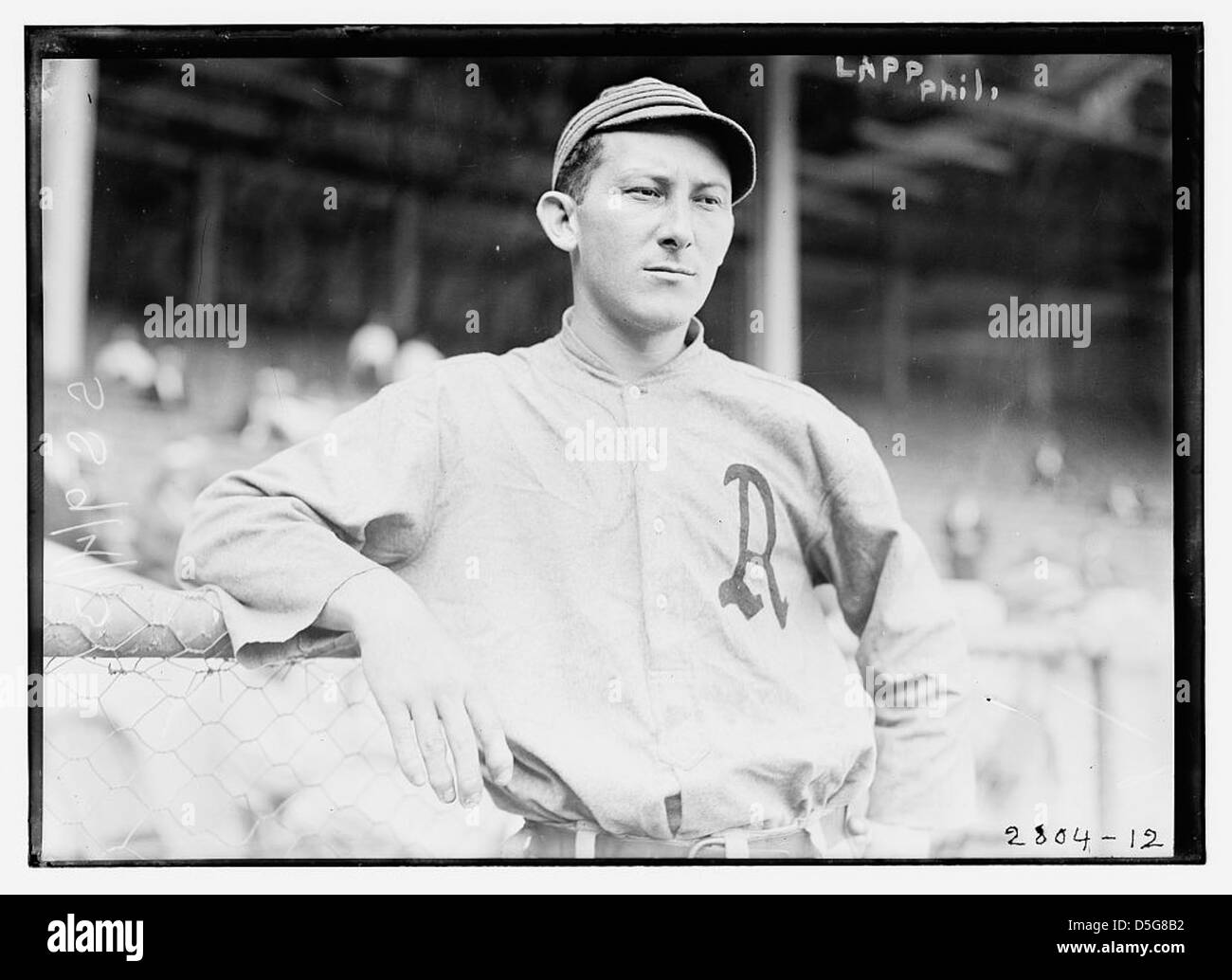 Jack Lapp of the Philadelphia Athletics poses in a portrait at the Polo ...