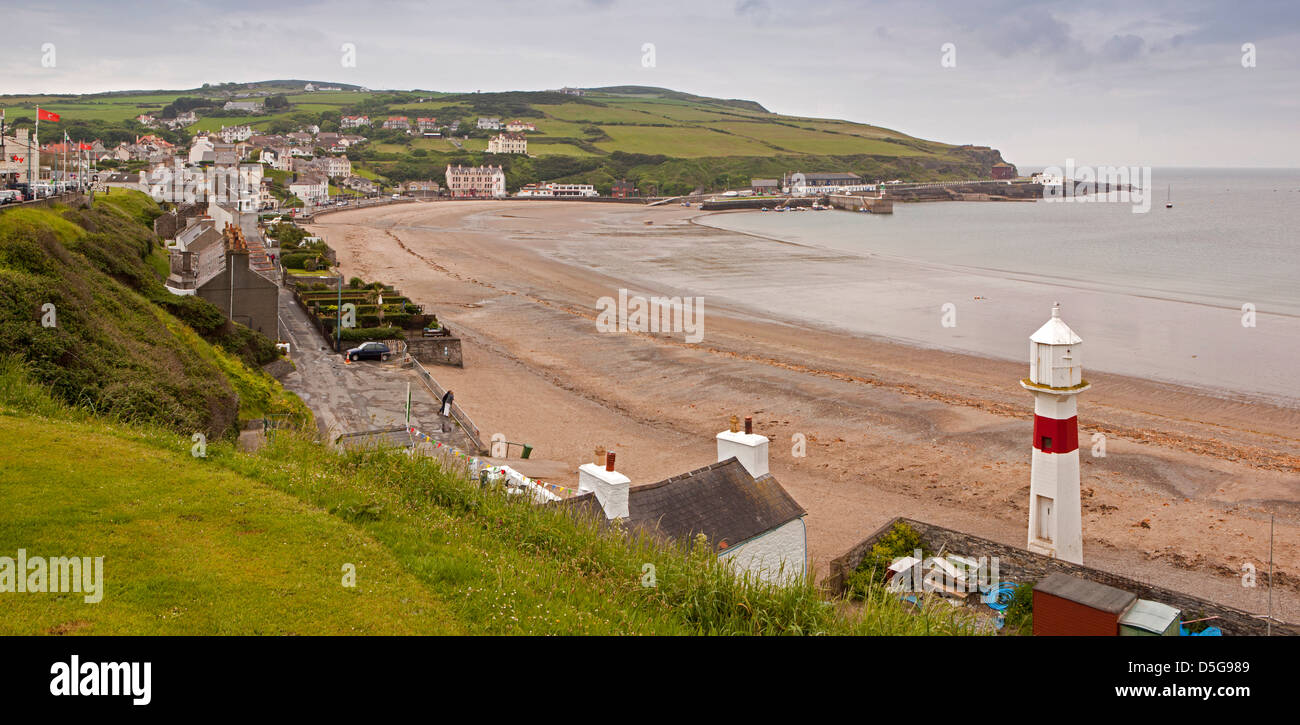 Isle of Man, Port Erin, beach, panoramic Stock Photo - Alamy