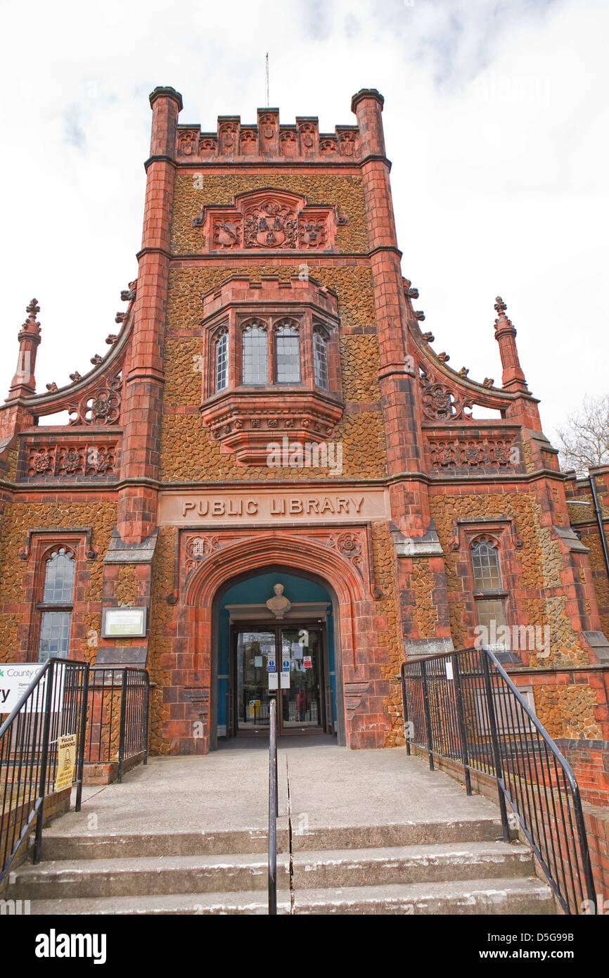 The Public Library in Kings Lynn Norfolk Stock Photo - Alamy