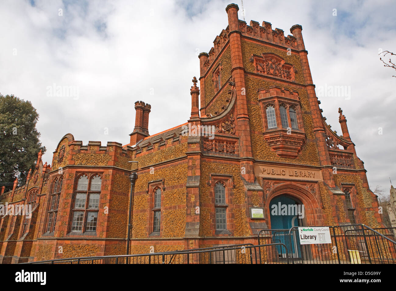 The Public Library in Kings Lynn Norfolk Stock Photo - Alamy