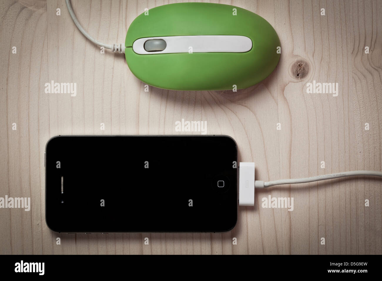 iphone and mouse Stock Photo - Alamy