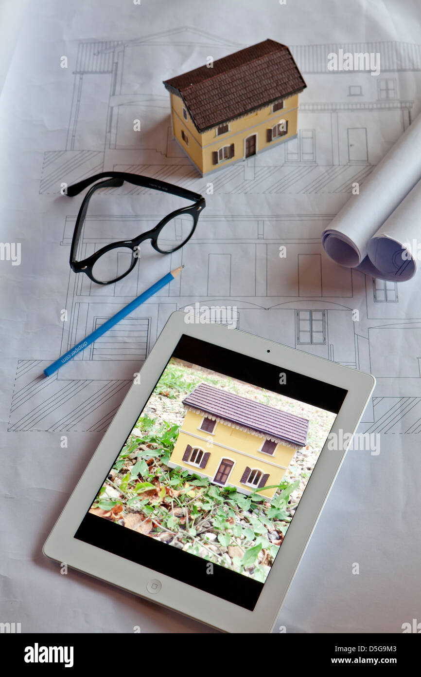 project of a house Stock Photo - Alamy