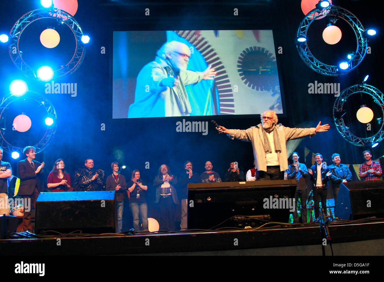 'The Hobbit' actor John Callen attending the 'There And Back Again ...