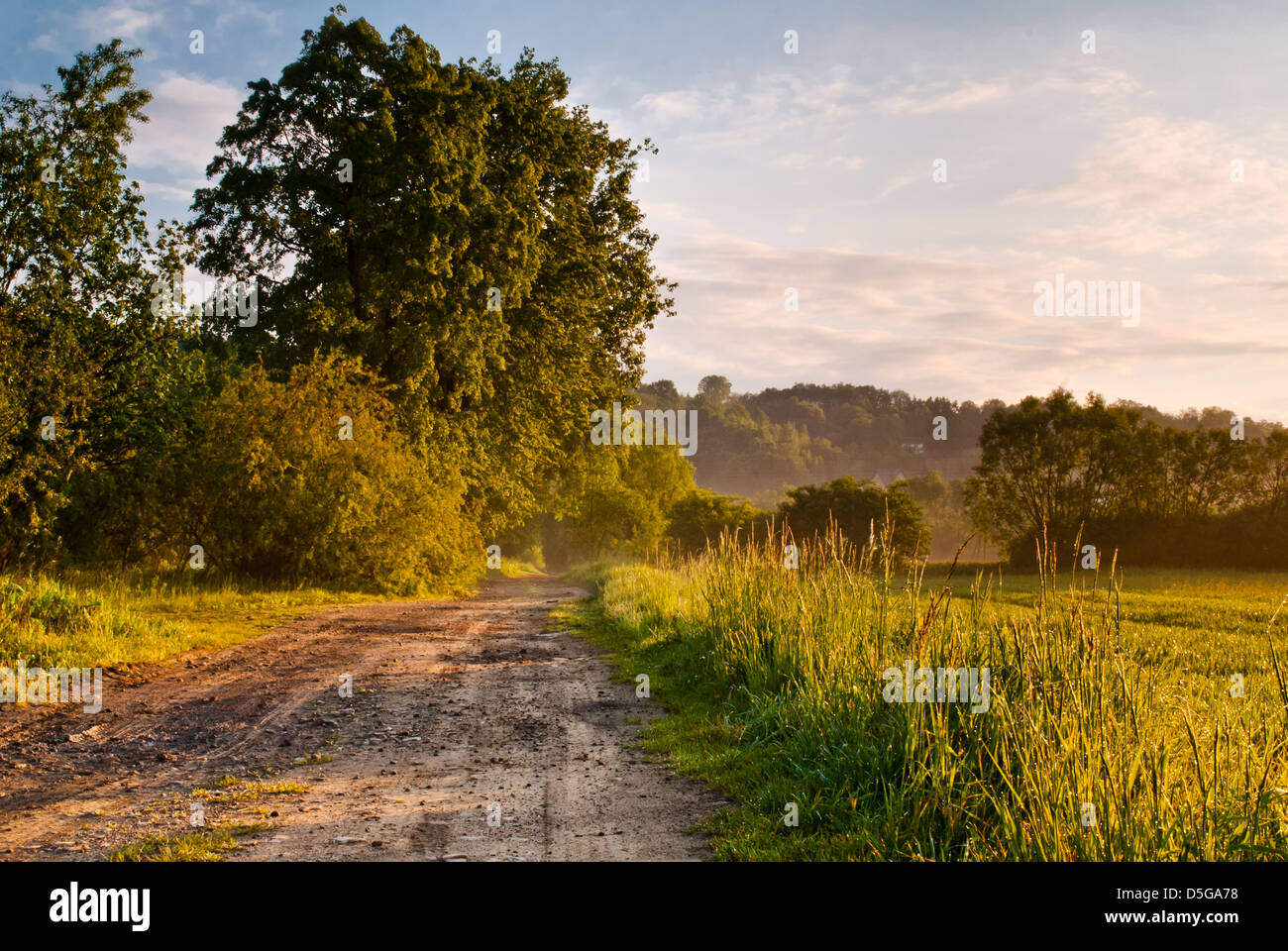 Classic countryside landscape Stock Photo - Alamy
