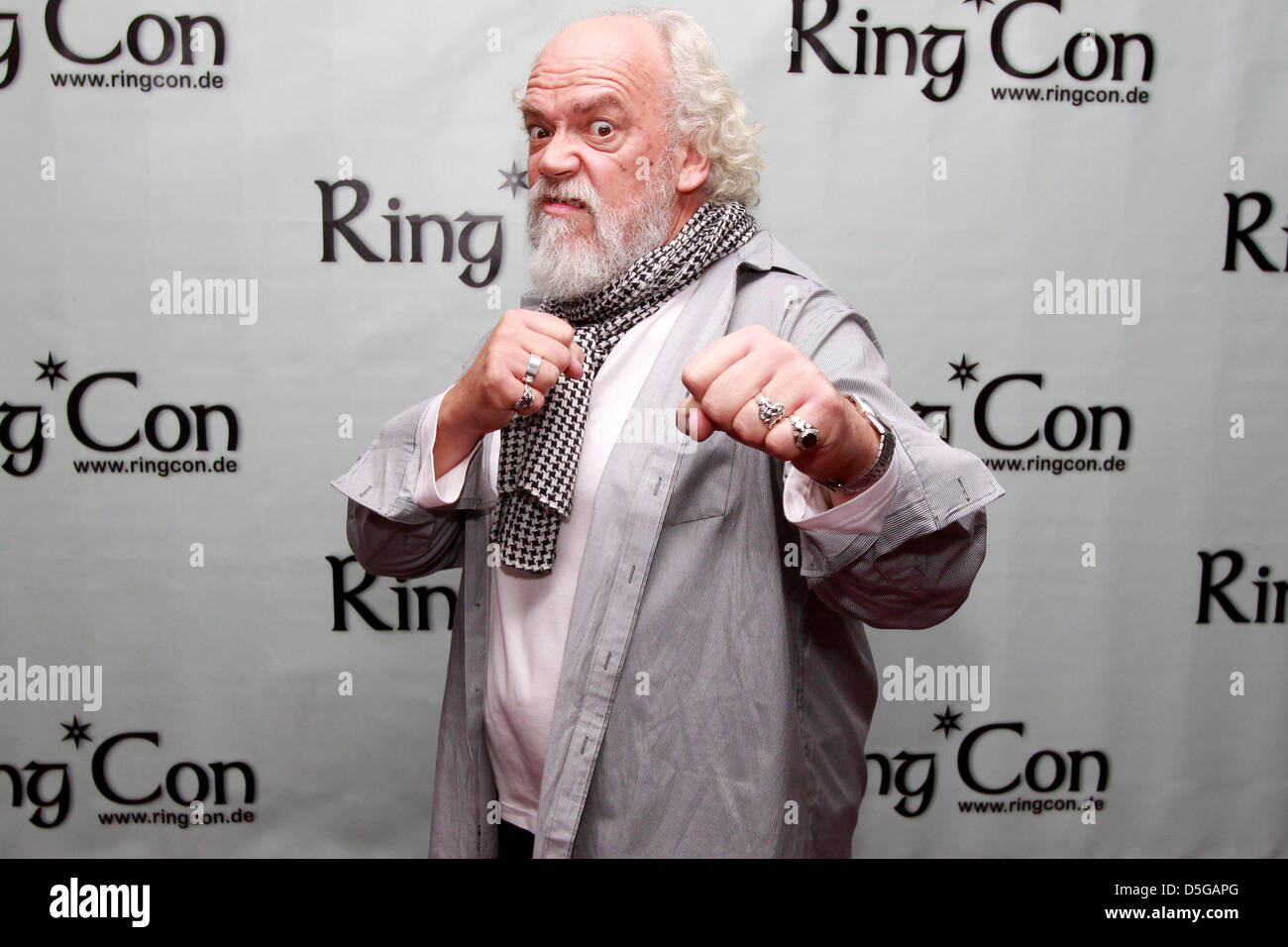 'The Hobbit' actor John Callen attending the 'There And Back Again ...