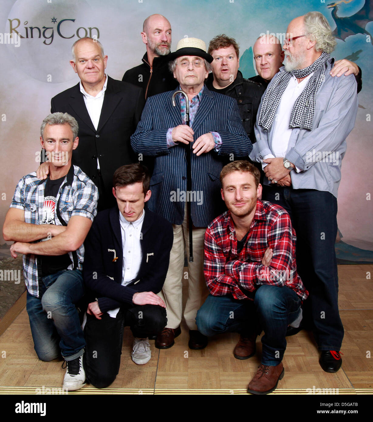 'The Hobbit' actors Jed Brophy, Mark Hadlow, Adam Brown, Graham ...