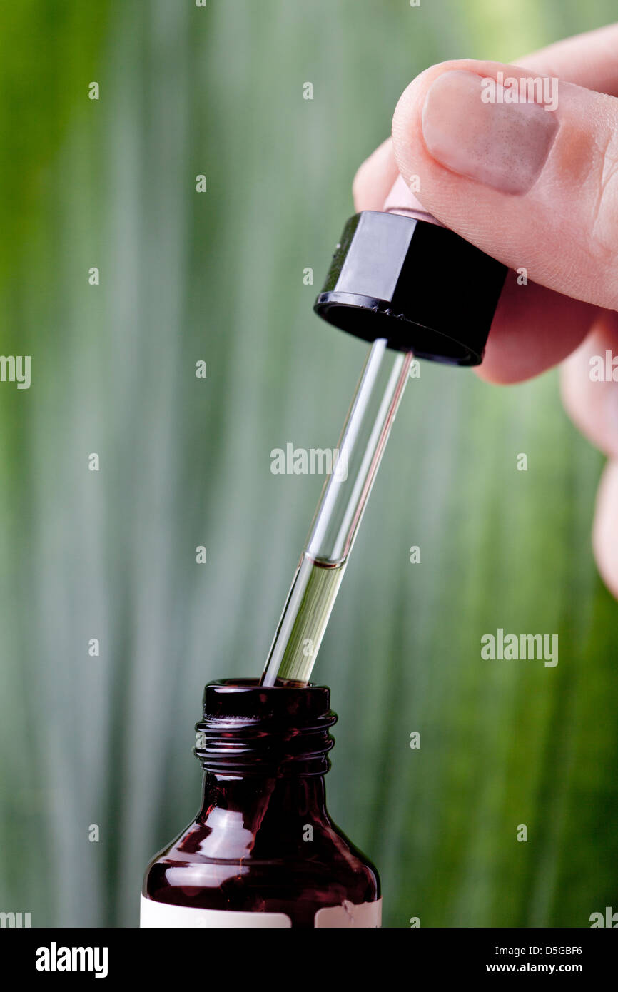 Dropper bottle bach flower hi-res stock photography and images - Alamy