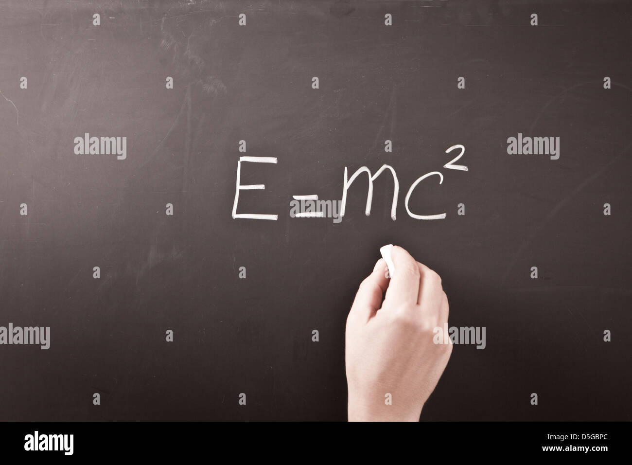 equation of relativity Stock Photo - Alamy