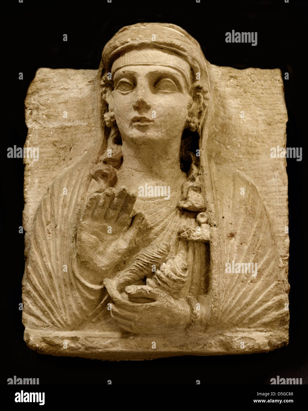 2 Cent Palmyra Syria Syrian Museum Archeology Stock Photo - Alamy
