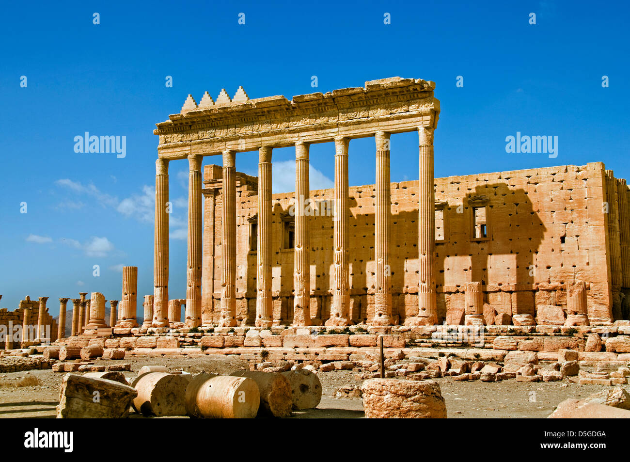 Temple of Bel 2 Cent Roman Palmyra Syria Museum Stock Photo - Alamy