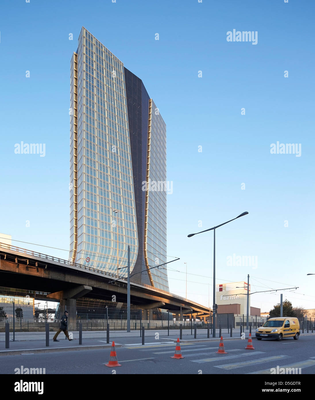 CMA/CGM Office Tower, Marseille, France. Architect: Zaha Hadid ...