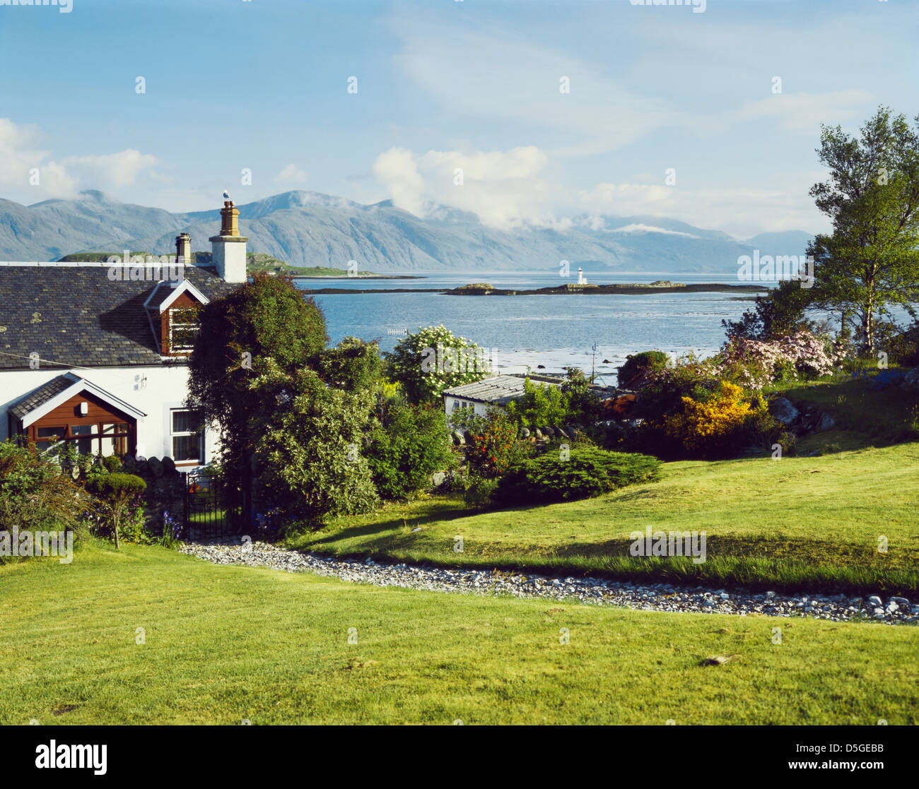 Port Appin; Loch Linnhe; Highlands; Scotland; GB Stock Photo - Alamy