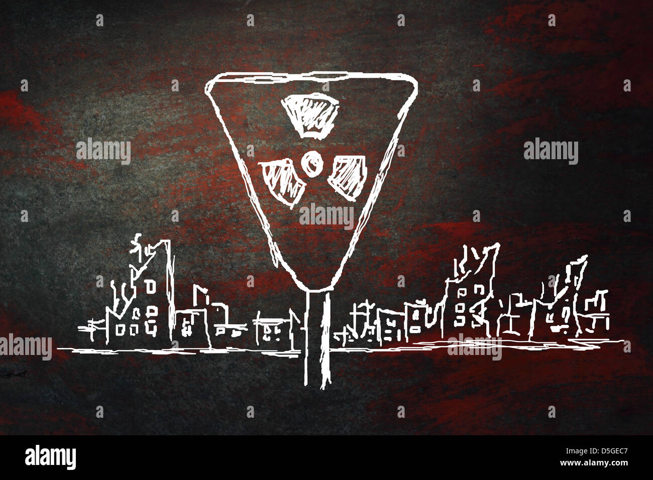 atom energy drawing Stock Photo - Alamy