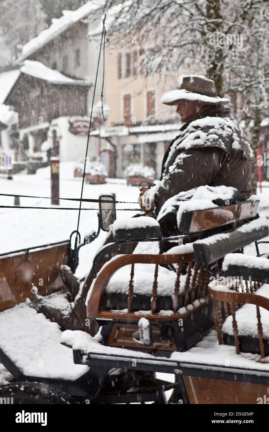 Megeve ski resort hi-res stock photography and images - Alamy