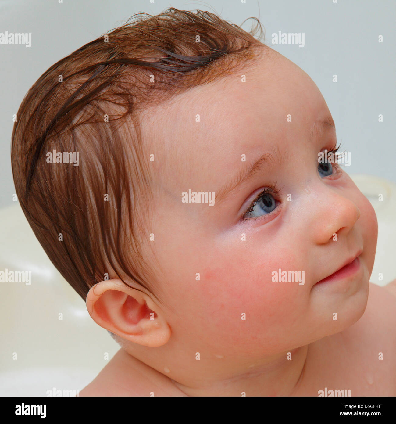 Faint smile hi-res stock photography and images - Alamy