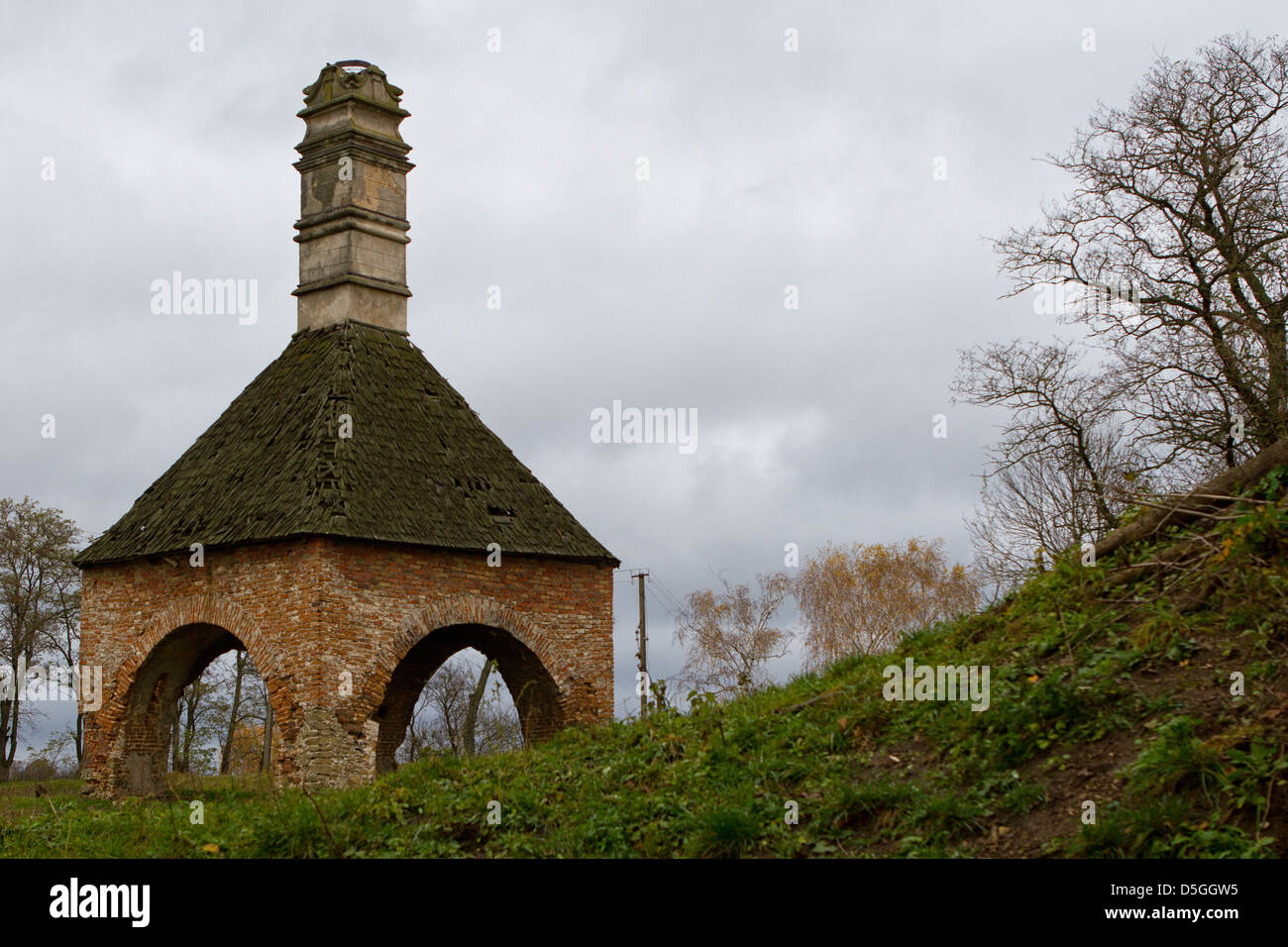 The old-time castle XVI ages.Janusz oven Ostrog. Ostrog. Ukraine Stock ...