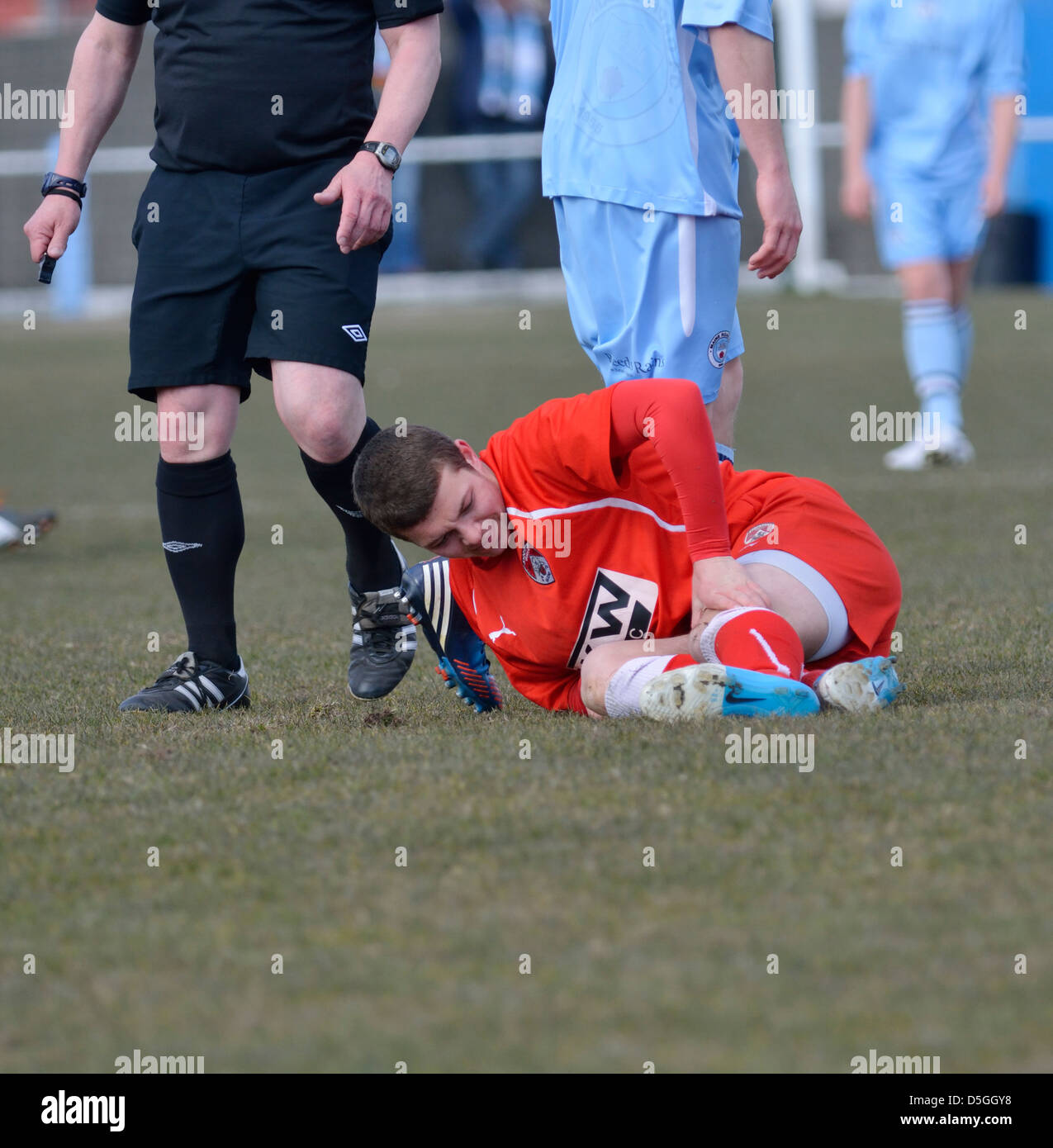 Injured Soccer Player Stock Photos & Injured Soccer Player Stock Images ...