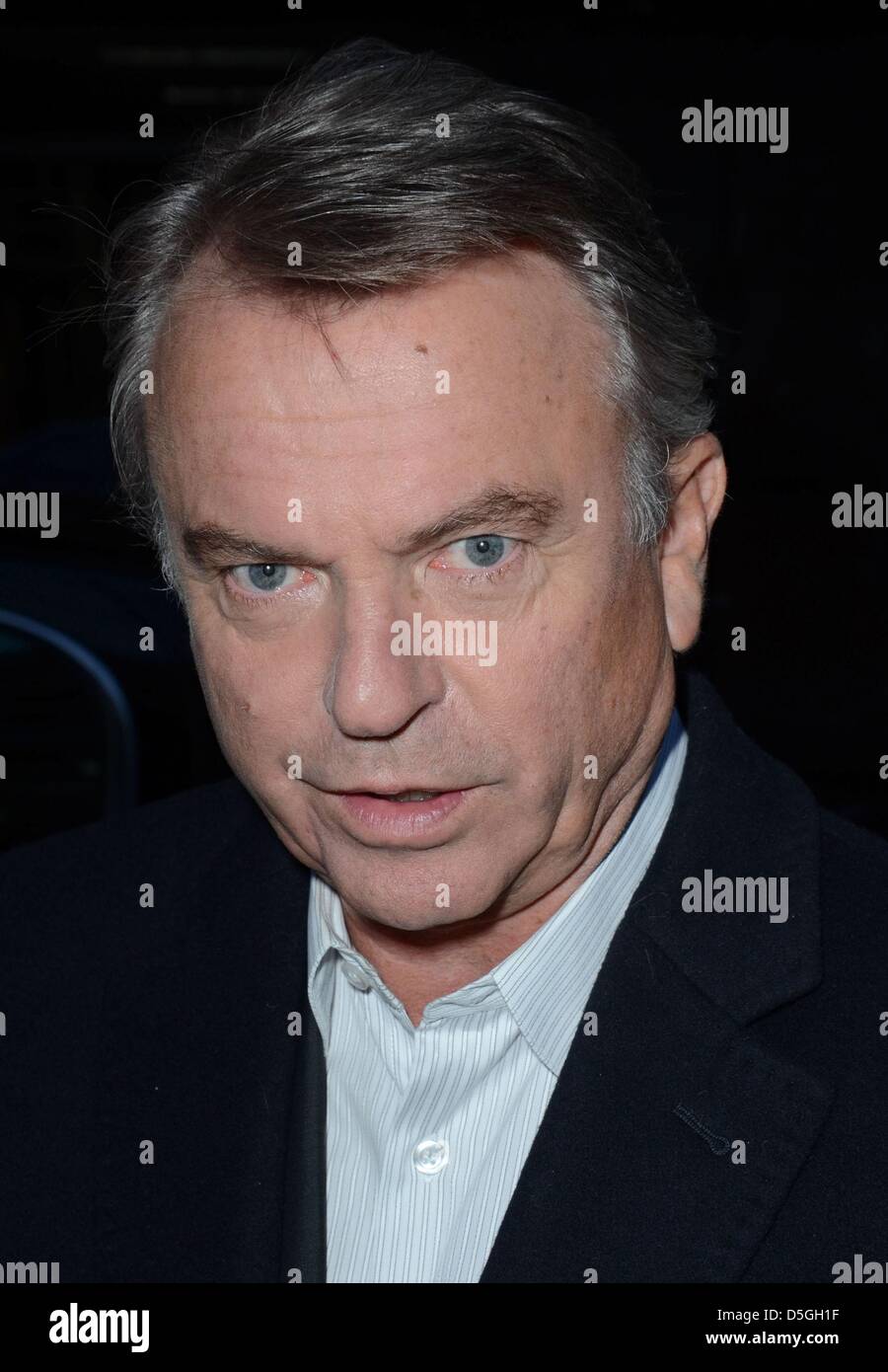 New York, USA. 2nd April 2013. Sam Neil at talk show appearance for NBC ...