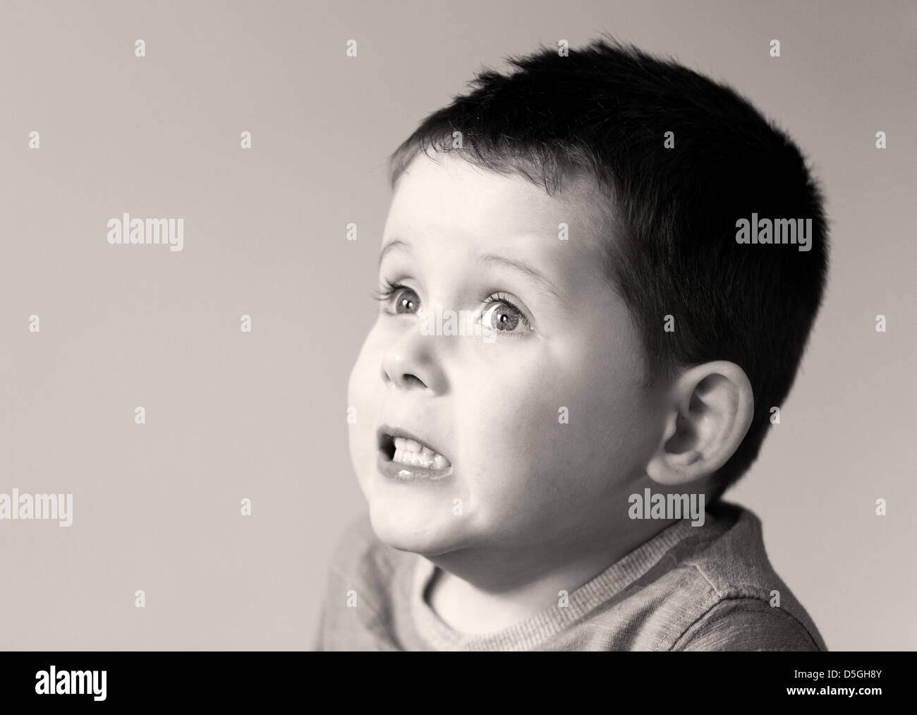 Kid pulling face hi-res stock photography and images - Alamy