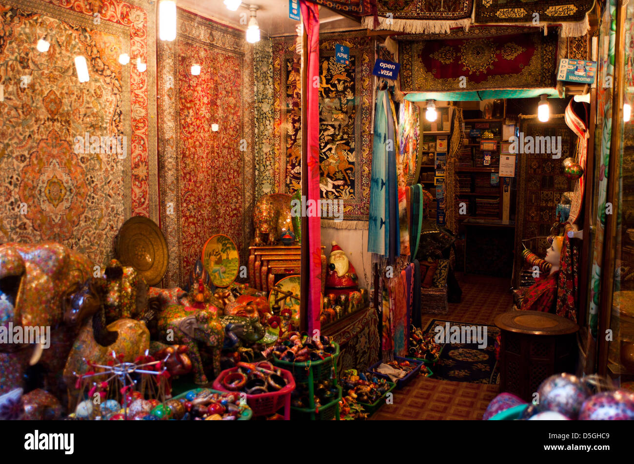 craft shop, Thamel, kathmandu Stock Photo - Alamy