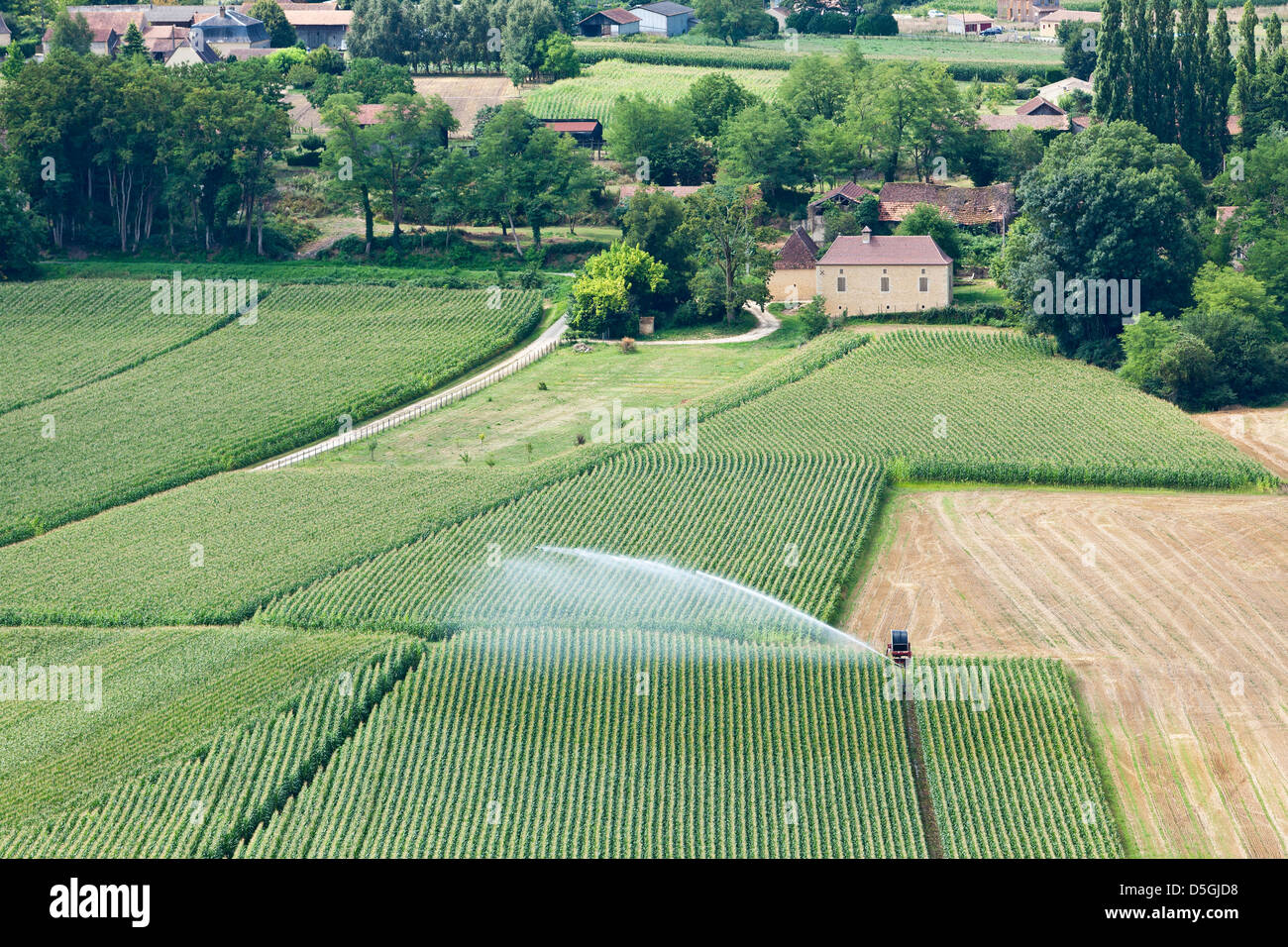 Maize irrigation hi-res stock photography and images - Alamy