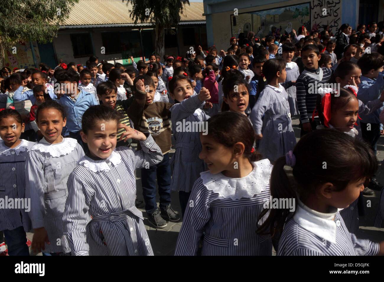 April 2, 2013 - Deir Balah, Gaza Strip, Palestinian Territory ...