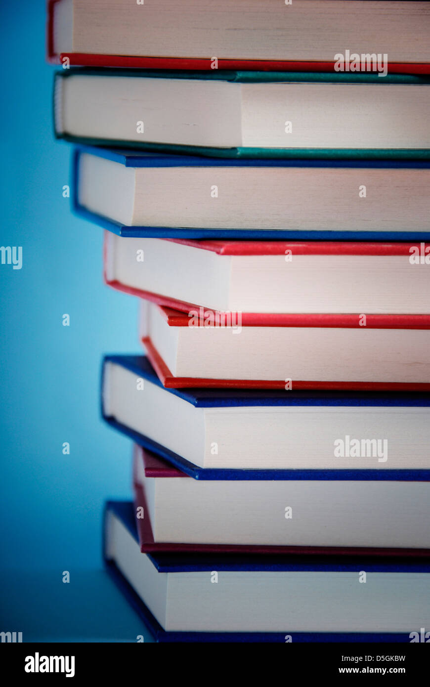 stack of books - world book day concept Stock Photo - Alamy
