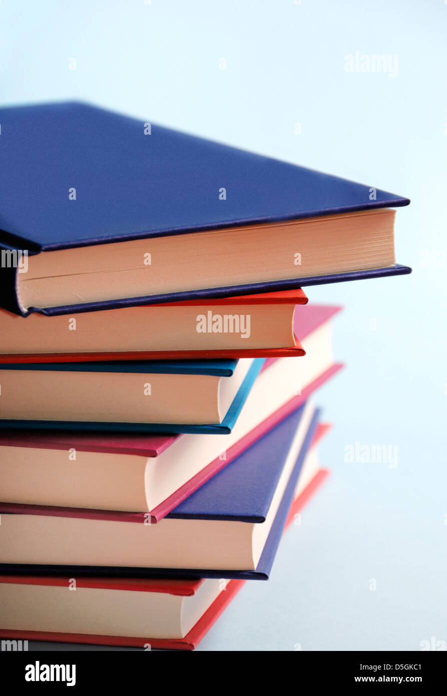 stack of books - world book day concept Stock Photo - Alamy