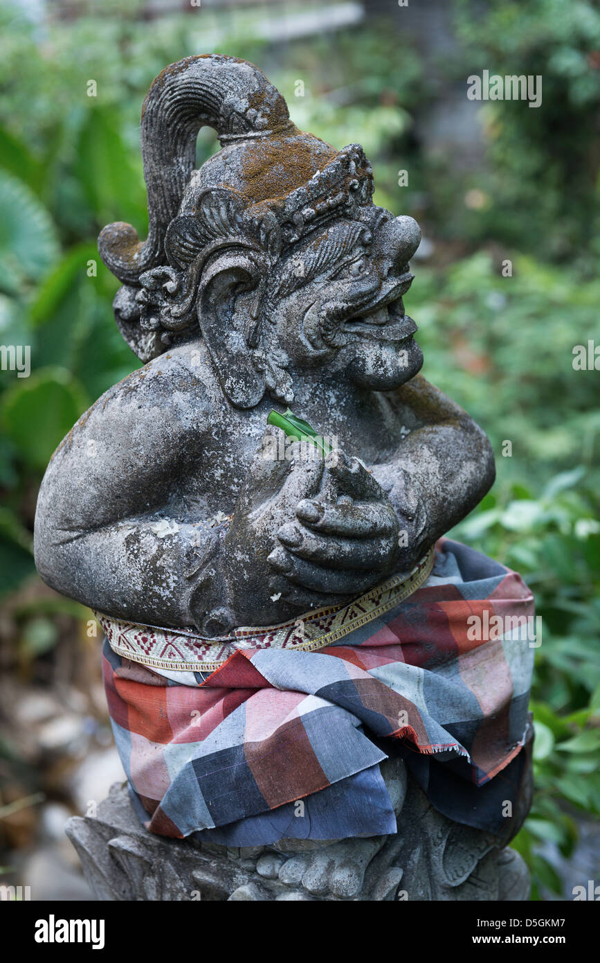 Statue of Balinese demon in North Bali, Indonesia Stock Photo - Alamy