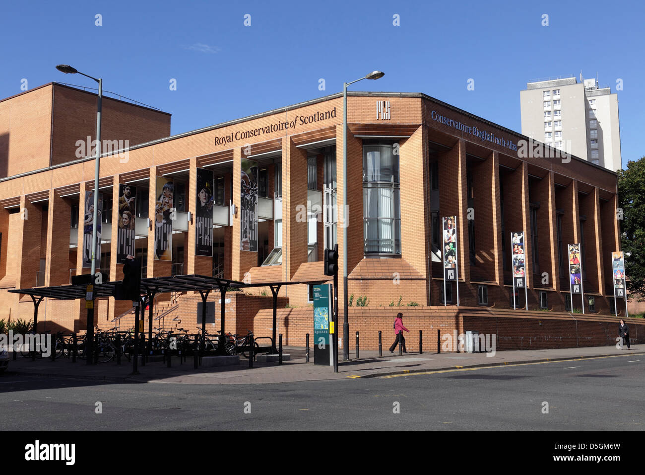 The Royal Conservatoire of Scotland building, Glasgow, Scotland, UK ...
