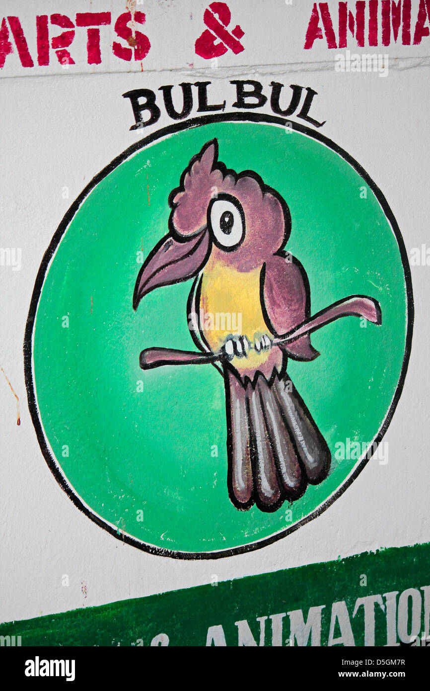 Bulbul symbol hi-res stock photography and images - Alamy