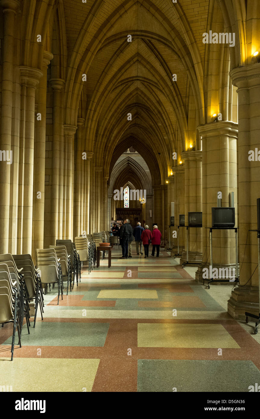 Interior of Truro's Victorian Cathedral. Picture by Julie Edwards Stock ...