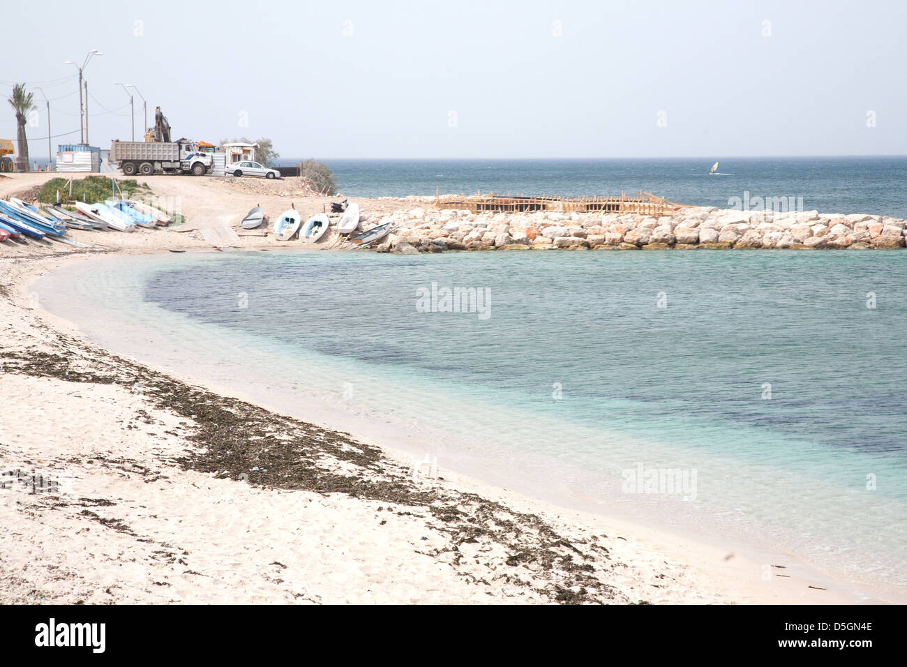Bat Galim beach, Haifa, Israel, Middle East Stock Photo - Alamy