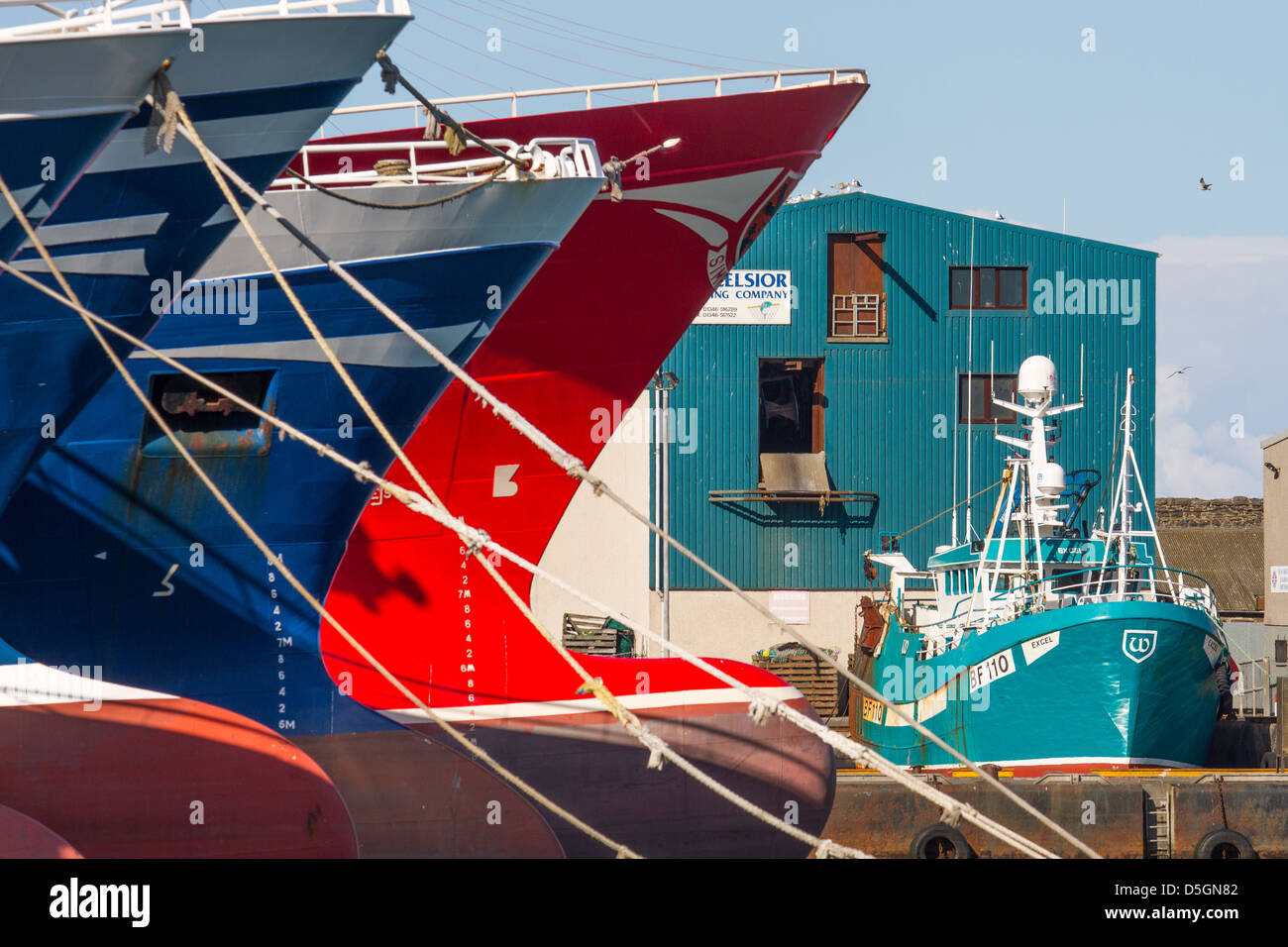 Fraserburgh Harbour, Aberdeenshire, Scotland Stock Photo - Alamy