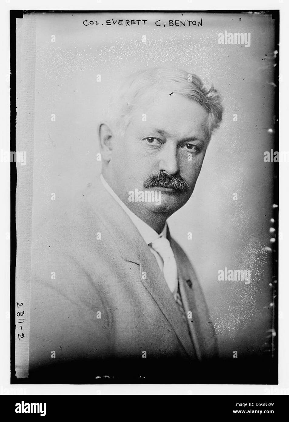 Colonel Everett C. Benton, a prominent figure in Massachusetts politics ...