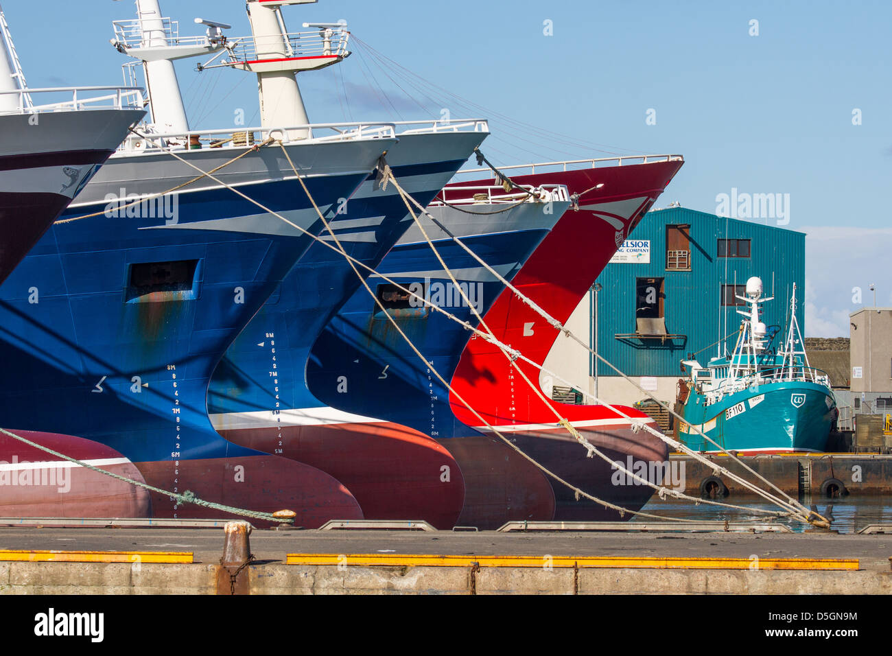 Fraserburgh Harbour, Aberdeenshire, Scotland Stock Photo - Alamy