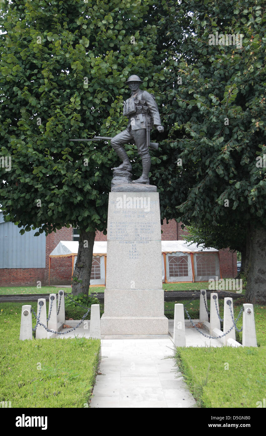 Flers memorial british infantry 41st hi-res stock photography and ...