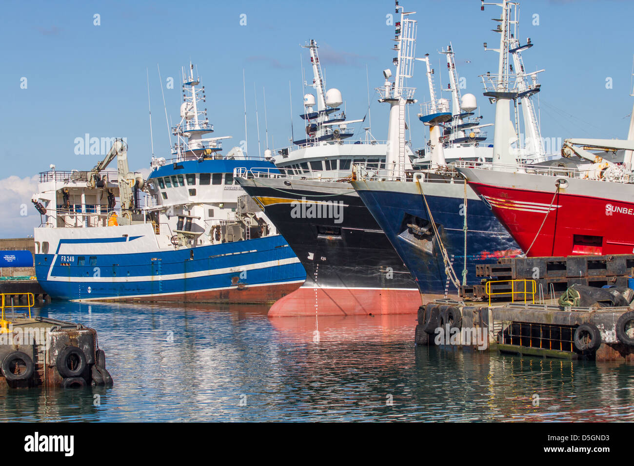 Fraserburgh Harbour, Aberdeenshire, Scotland Stock Photo - Alamy