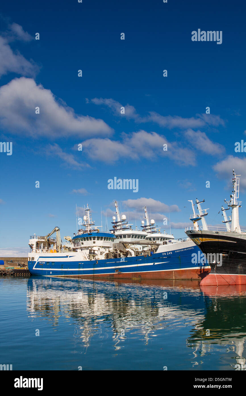 Fraserburgh Harbour, Aberdeenshire, Scotland Stock Photo - Alamy
