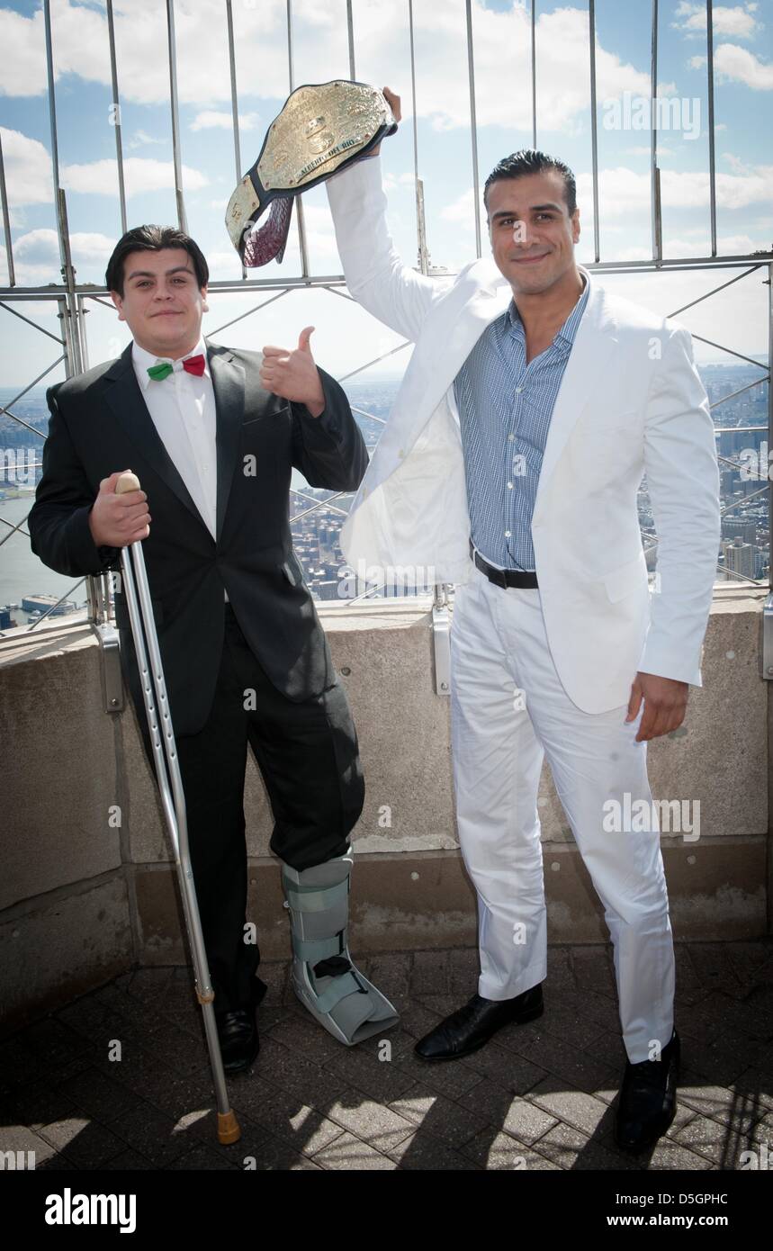 New York, USA. 2nd April 2013. ALBERTO DEL RIO, reigning WWE World ...